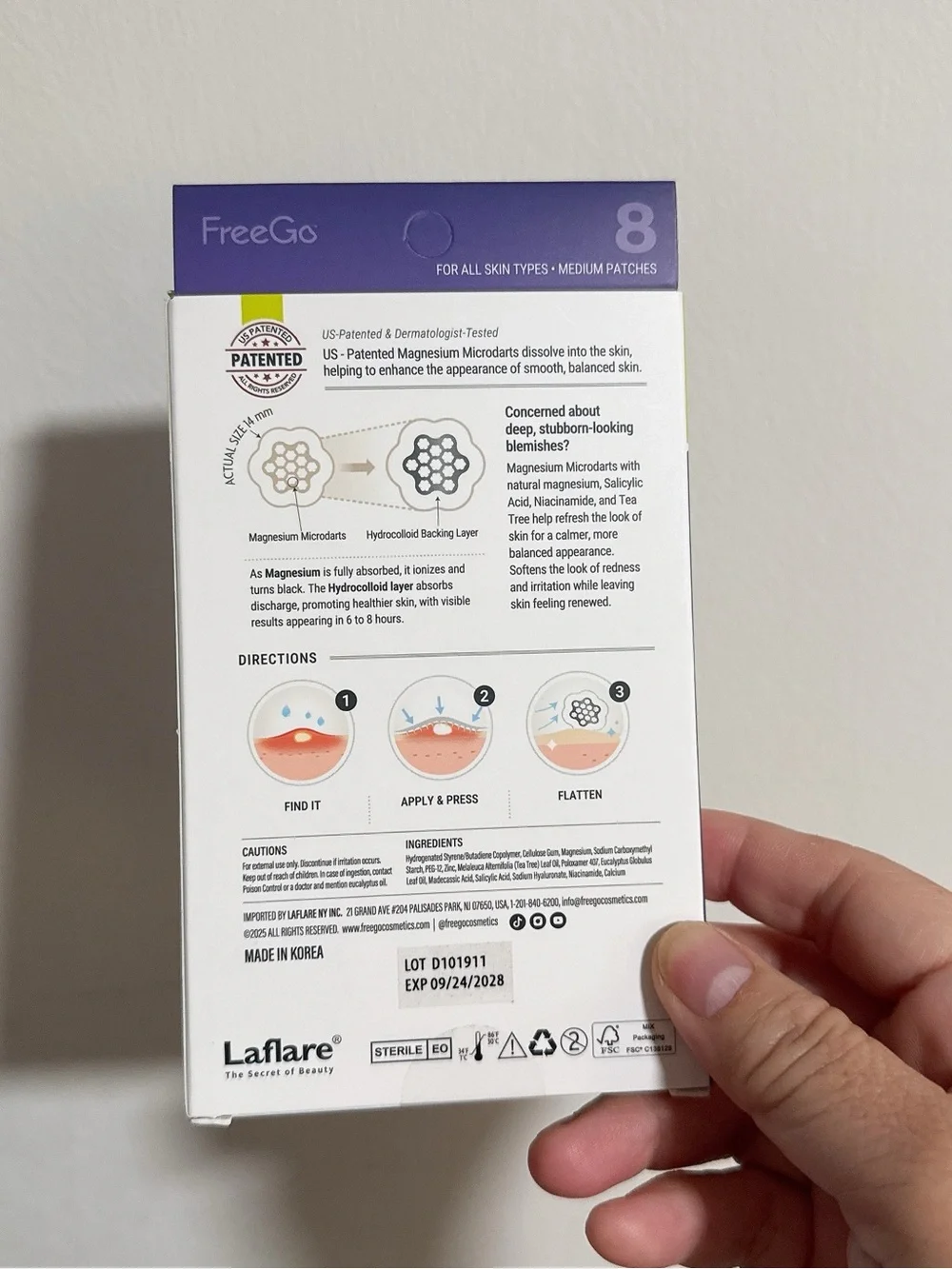 Makeup | Freego Magnesium Microdarts Pimple Patch | Poshmark